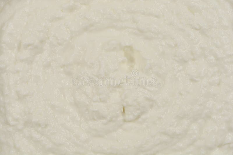 Creamy White Cottage Cheese Stock Image - Image of topdown, ingredient ...