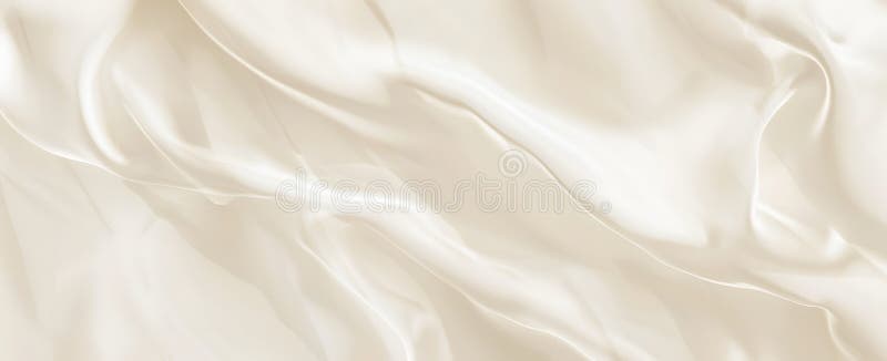 Creamy White Silk Drape Texture Background Stock Illustration ...
