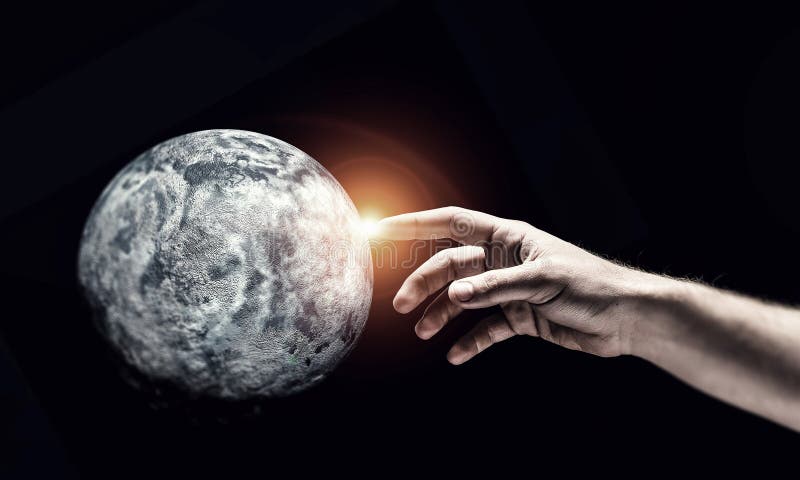 Crear la unicidad foto de archivo. Imagen de dios, bola - 123521310