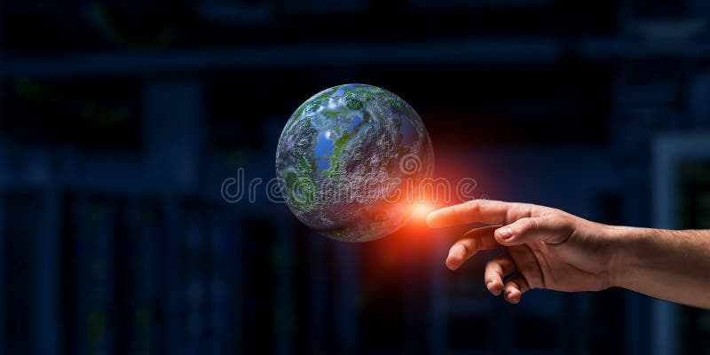 Crear la unicidad foto de archivo. Imagen de dios, bola - 123521310