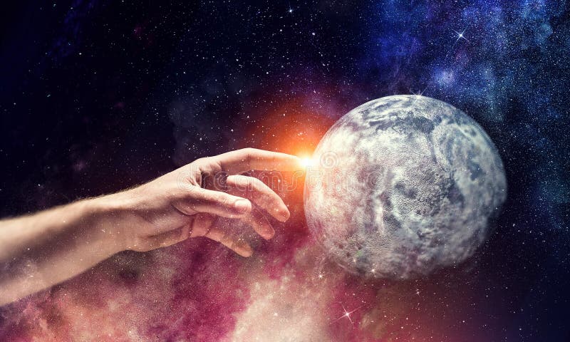 Crear la unicidad foto de archivo. Imagen de dios, bola - 123521310