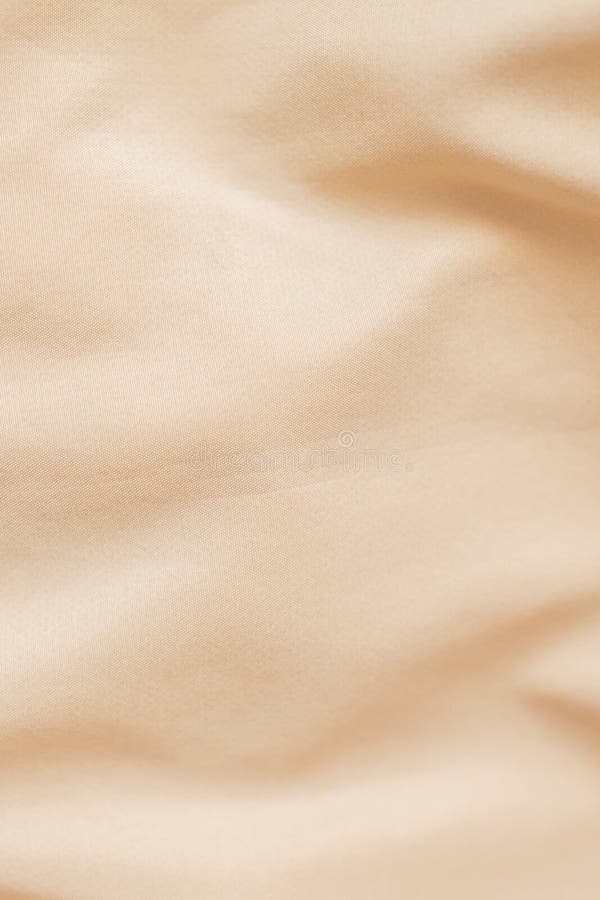 Creased Creamy Material Texture or Background Stock Photo - Image of ...