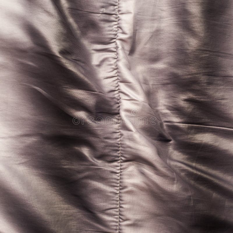 Creased Down Jacket Fragment Stock Photo - Image of overcoat, material ...