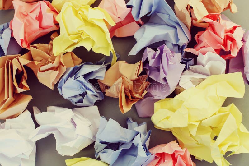 Creased paper stock photo. Image of documents, garbage - 62441914