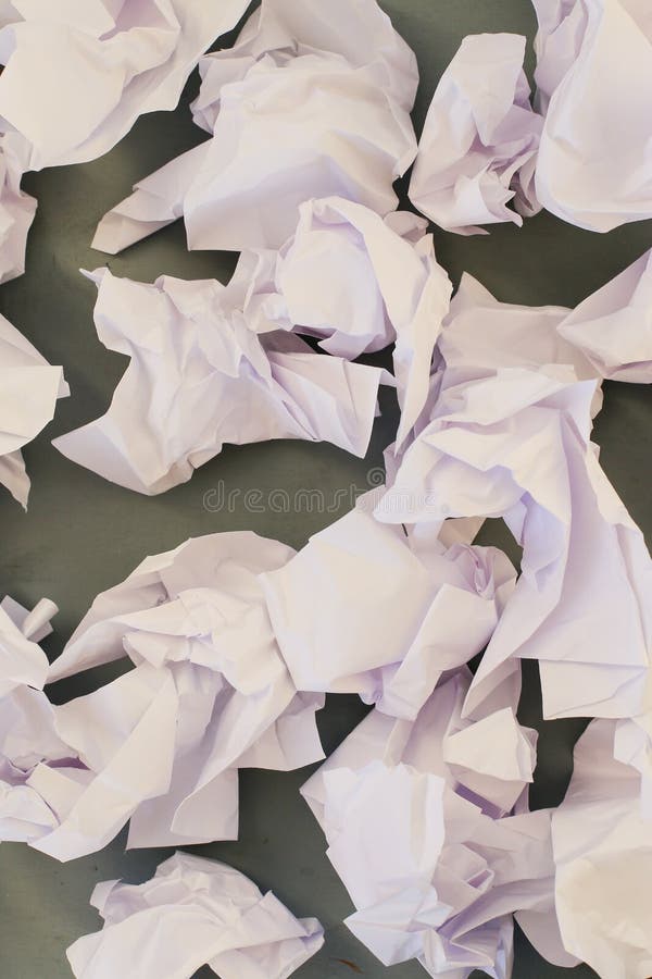 Creased paper stock image. Image of environment, discard - 62441937