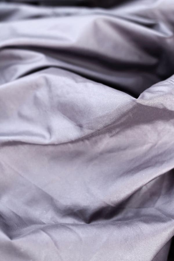 Creases of Gray Fabric Texture. Stock Photo - Image of material, nature ...