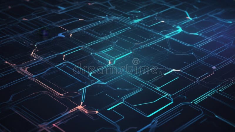 Create an Abstract Background Featuring a Network of Interconnected ...
