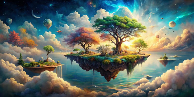 Create an Abstract Piece that Captures the Disjointed Surreal Nature of ...