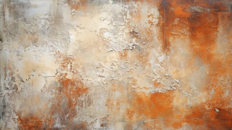 Create Abstract Rust Painting in Ed Sheeran Style Stock Illustration ...