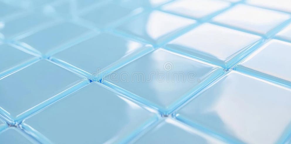 Create Abstract Squares with Shiny Texture and Blue Tones for a Cool ...