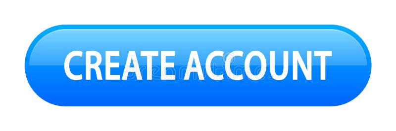 Create account button stock illustration. Illustration of flat - 122391454
