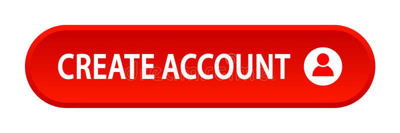 Create Account. Login Form for Web Site Material Design. UI UX Stock ...