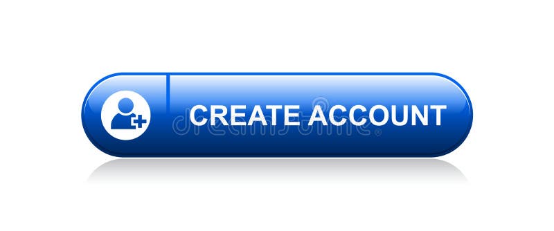 Create account button stock illustration. Illustration of internet ... Create account button stock illustration. Illustration of internet ...