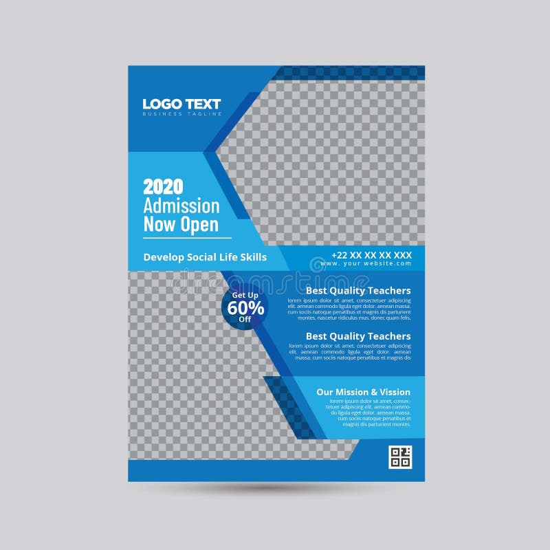 Back To School Flyer & Poster Template Stock Illustration ...
