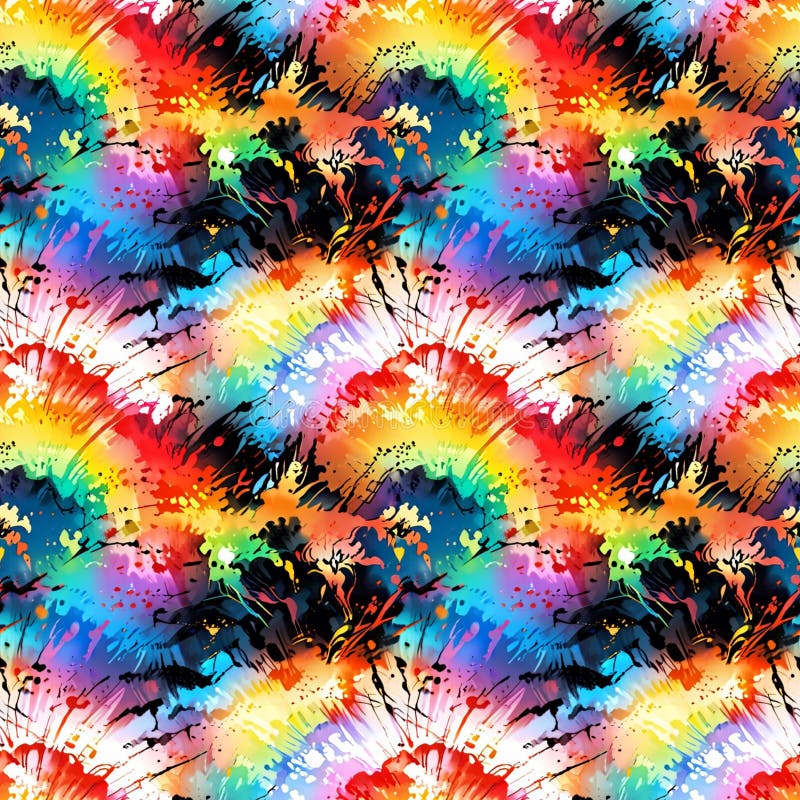 Create Beautiful Works of Art with Seamless Tie-dye, Bartik Patterns ...