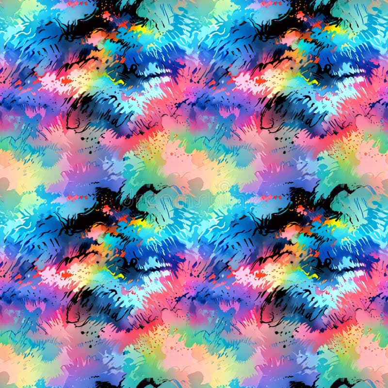Create Beautiful Works of Art with Seamless Tie-dye, Bartik Patterns ...
