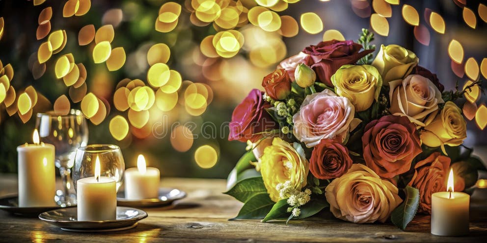 Enchanting Festive Table Setting: Elegant Decor for Romantic Dinners ...