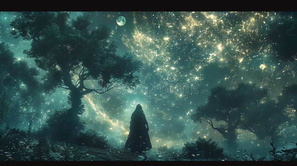 Create a Captivating Digital Rendering of a Wide-angle View Wizard ...