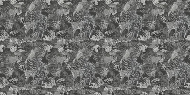 Create Captivating Wild Design Featuring Classic Black White Pattern ...