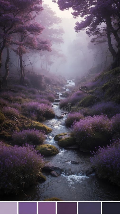 Create a Cohesive Color Palette Featuring Various Shad Ai Generated ...