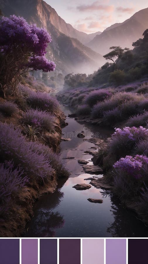 Create a Cohesive Color Palette Featuring Various Shad Ai Generated ...