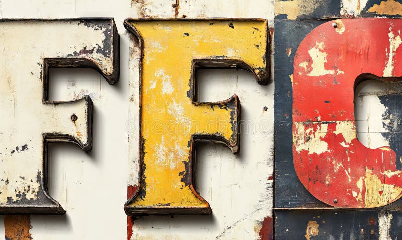 Create a Collage with the Letter F by Cutting Out Paper and Using ...