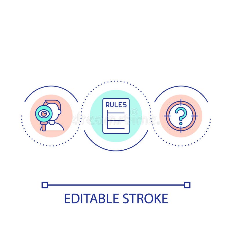 Company Rules Flat Icon Stock Illustrations – 362 Company Rules Flat ...