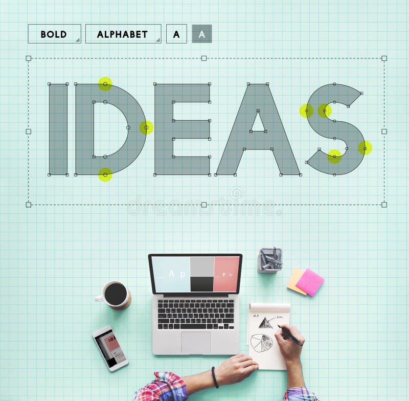 Create Creative Ideas Thinking Thoughts Concept Stock Image - Image of ...