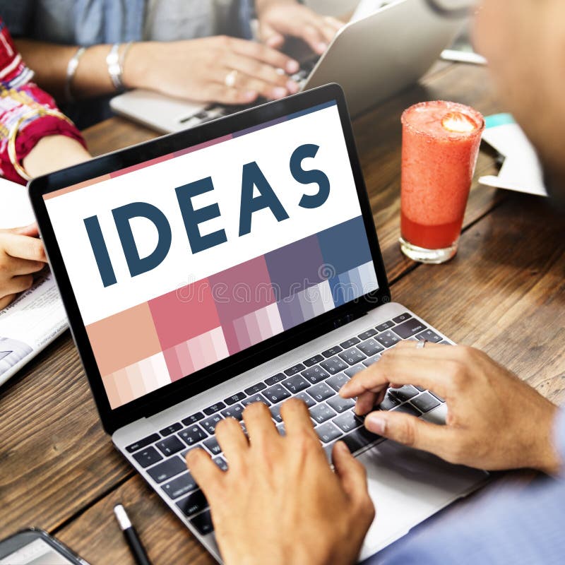 Create Creativity Ideas Design Concept Stock Photo - Image of ideas ...
