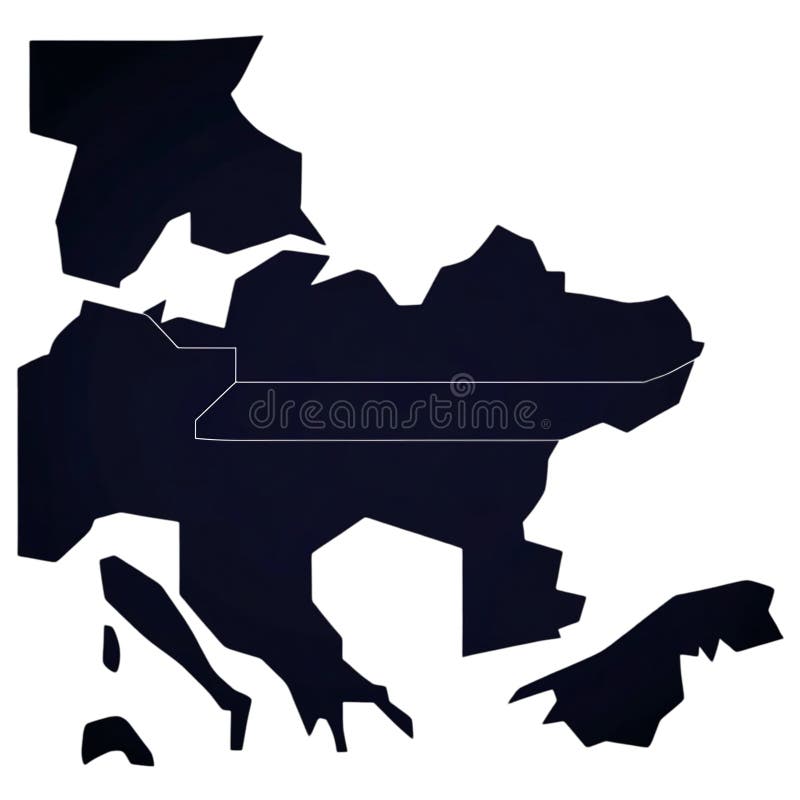 Create a Crisp, High-contrast, Clean Black Silhouette of a Specific ...