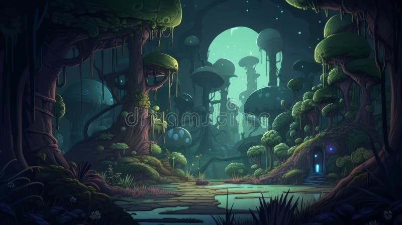 Create 2d Animation Background Inspired by Nick Bear Stock Illustration ...