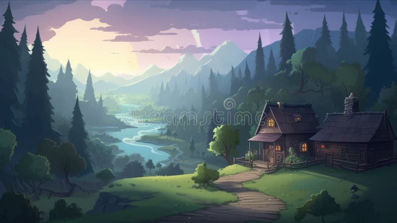 Create 2d Animation Background Inspired by Nick Bear Stock Illustration ...