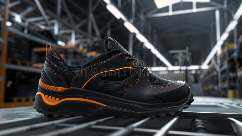 Create a 3D Rendering of Safety Shoe Design for Industrial Use ...