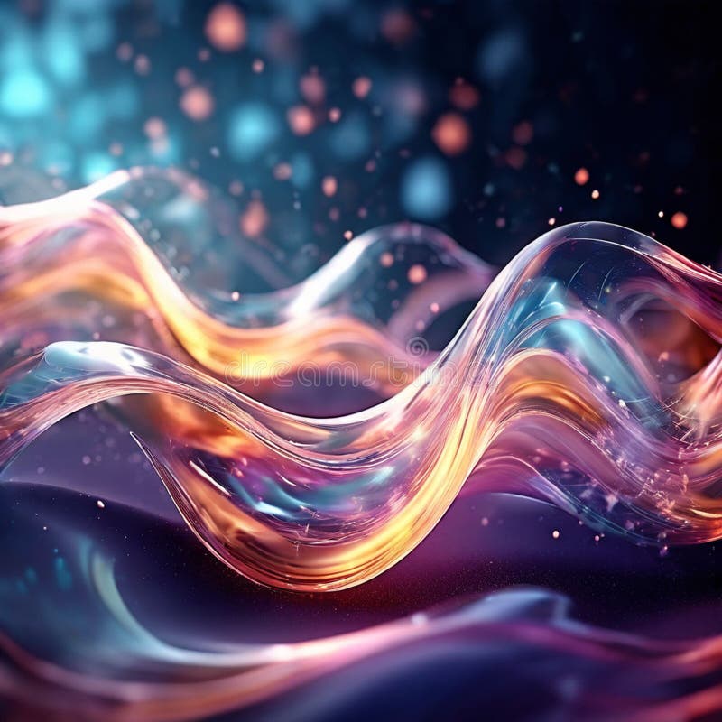 Create 3D Renderings of Abstract Background with Bokeh Designs Stock ...