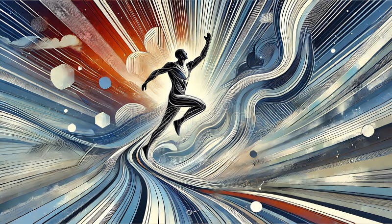 Create a Depiction of Human Ambition As Bold, Forward-moving Visuals ...