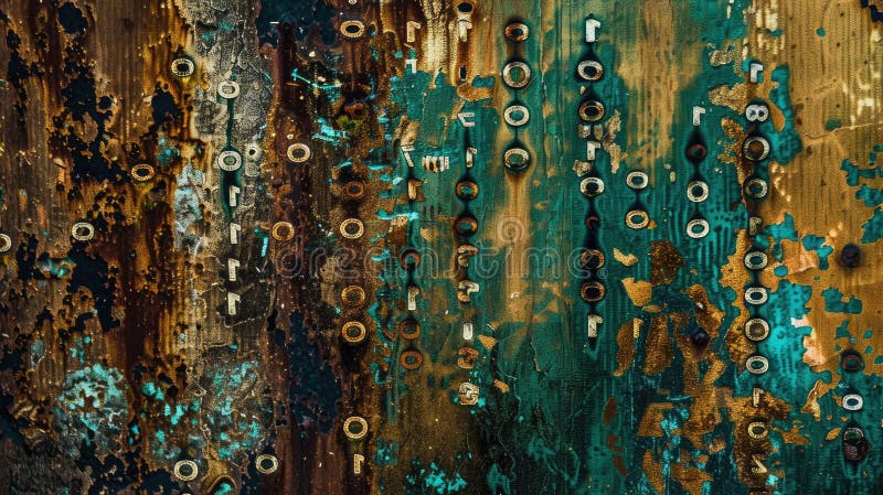 Create Digital Art with Matrix Code Resembling Abstract Rainfall for a ...