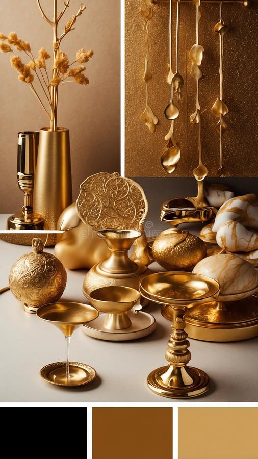 Create an Elegant Color Palette Featuring Various Shad Ai Generated ...