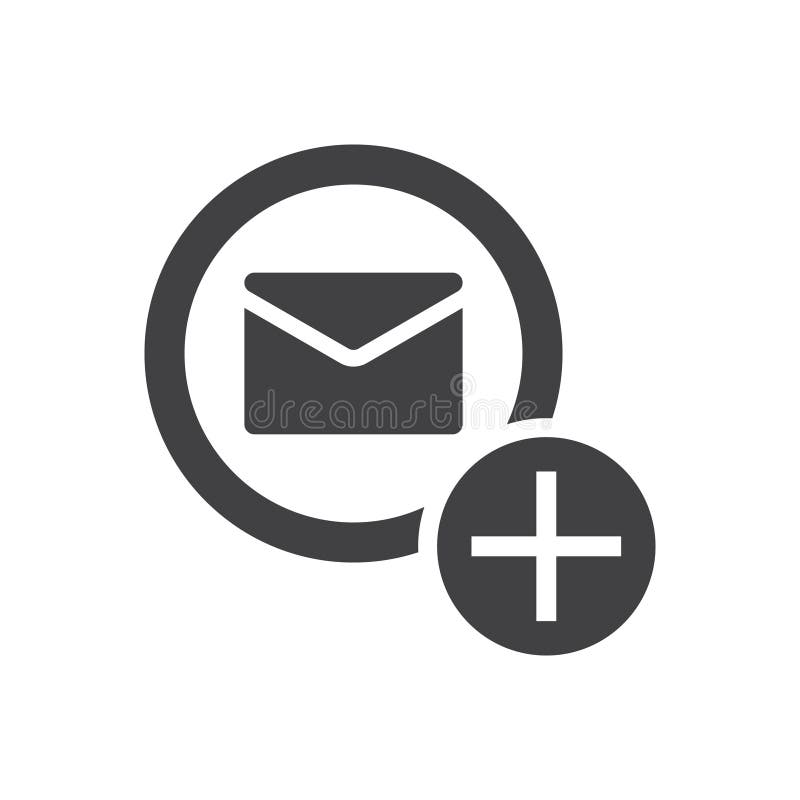 Create Email - Message Create Icon Stock Illustration - Illustration of ...