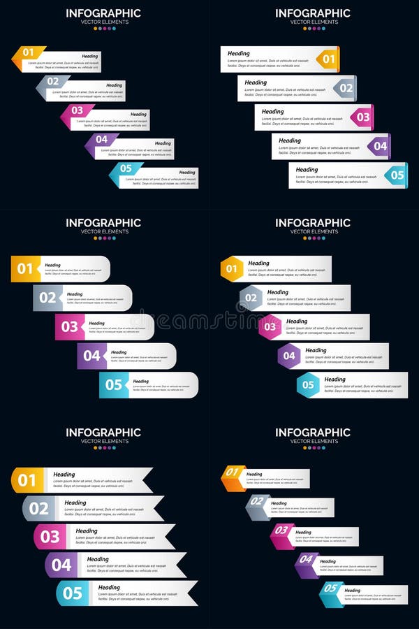 Create Engaging Presentations with Our Vector Infographics Pack Stock ...