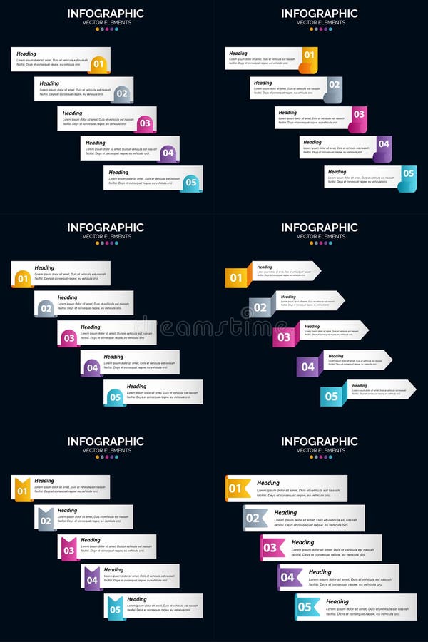 Create Engaging Presentations with Our Vector Infographics Pack Stock ...