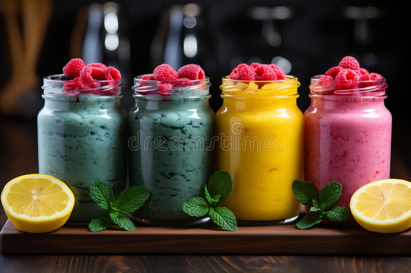 Create an Exquisite and Refreshing Smoothie Presentation in a Chic and ...