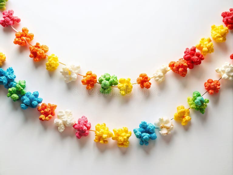 Create a Festive Popcorn Garland Easy DIY Tutorial for Unique Party ...