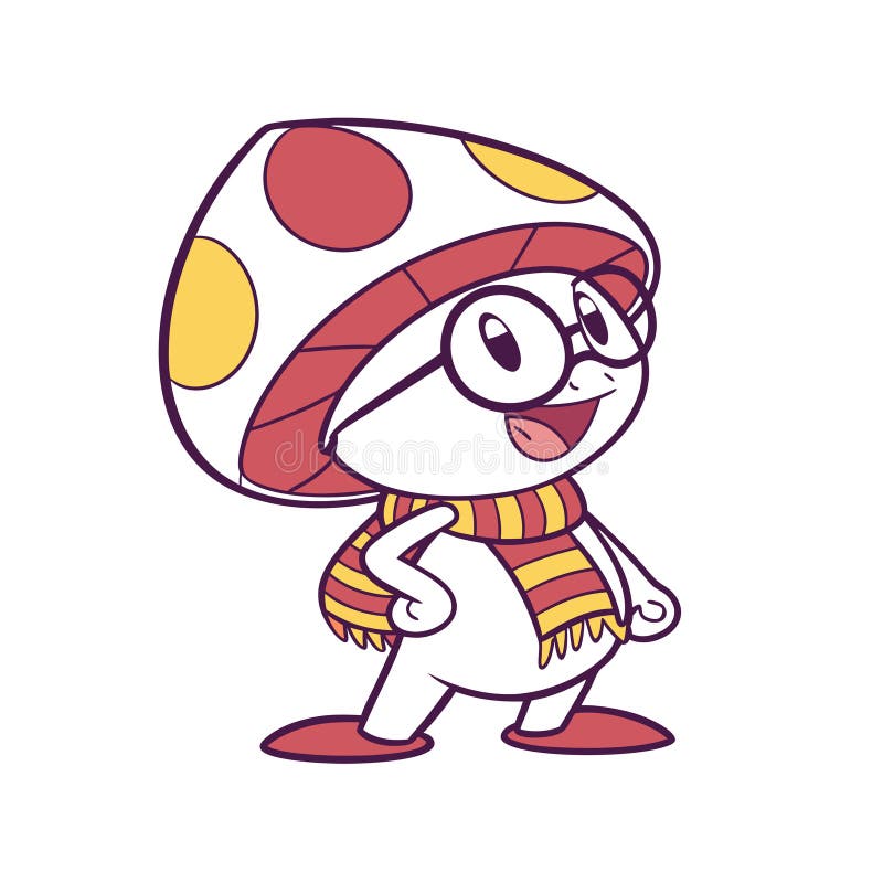 Create Fun Thistle the Daring Toadstool Stock Vector - Illustration of ...