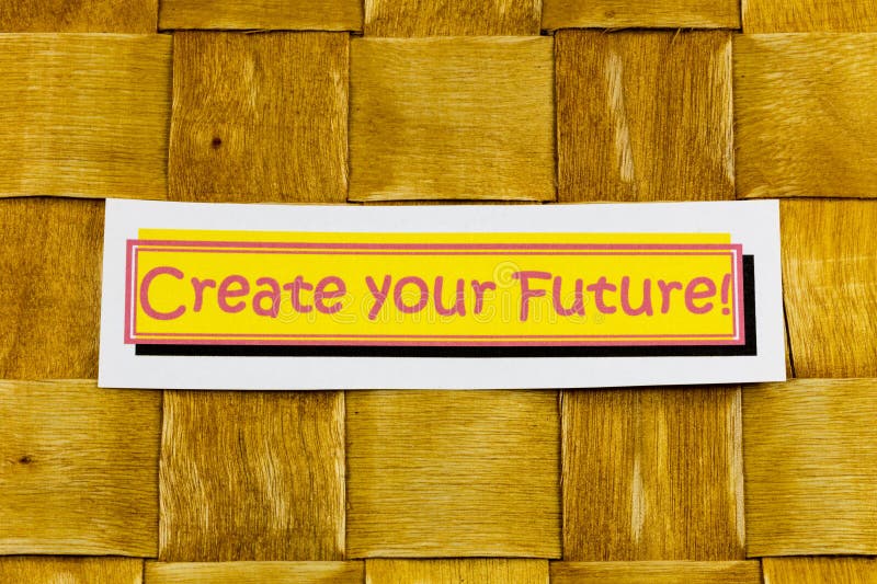 Create Future Success Design Idea Career Motivation Solution Stock ...