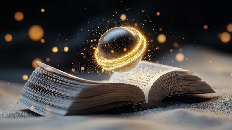 Create a Futuristic Scene with a Glowing Knowledge Sphere Generative AI ...