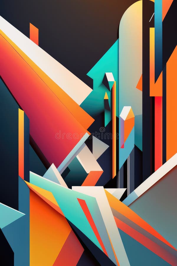 Geometric Abstract Background, a Stunning Geometric Abstract Background ...