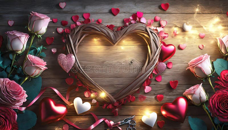 Create a Gorgeous Visual Specifically for Valentine S Day that Has a ...