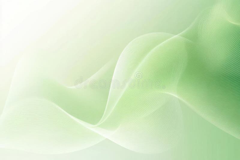 Create Green Abstract with Waving Lines, Green Abstract Background ...