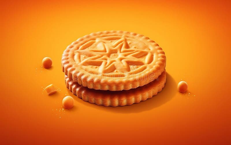 Create a High-Quality Biscuit Background. Generative AI Stock ...