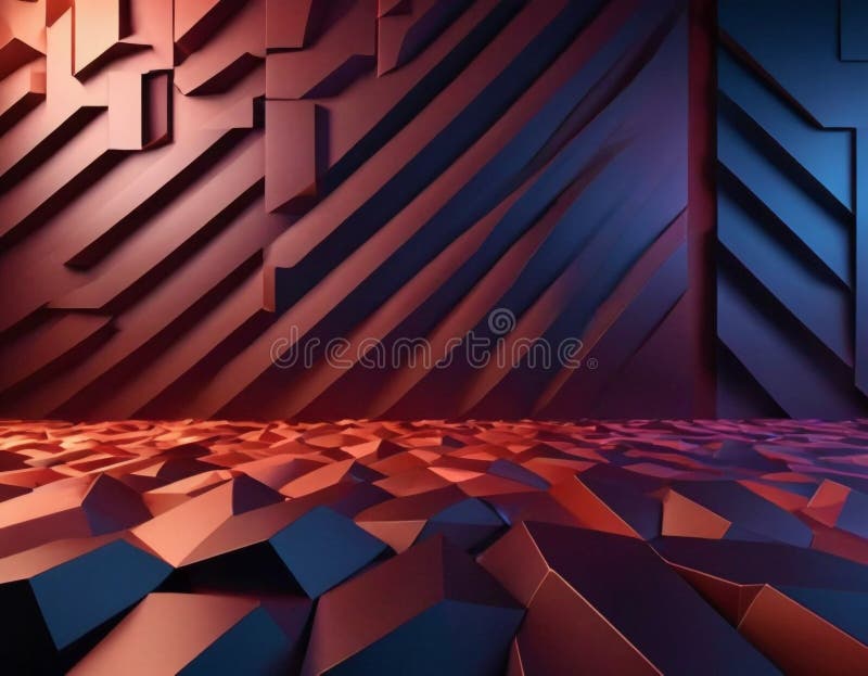 Create High-Resolution 3D Wallpaper with Dynamic Abstract Design Stock ...